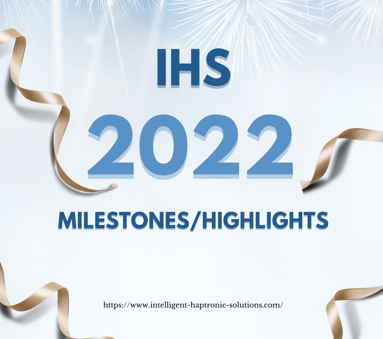 IHS 2022 MILESTONES / HIGHLIGHTS – Intelligent Haptronic Solutions Inc.
