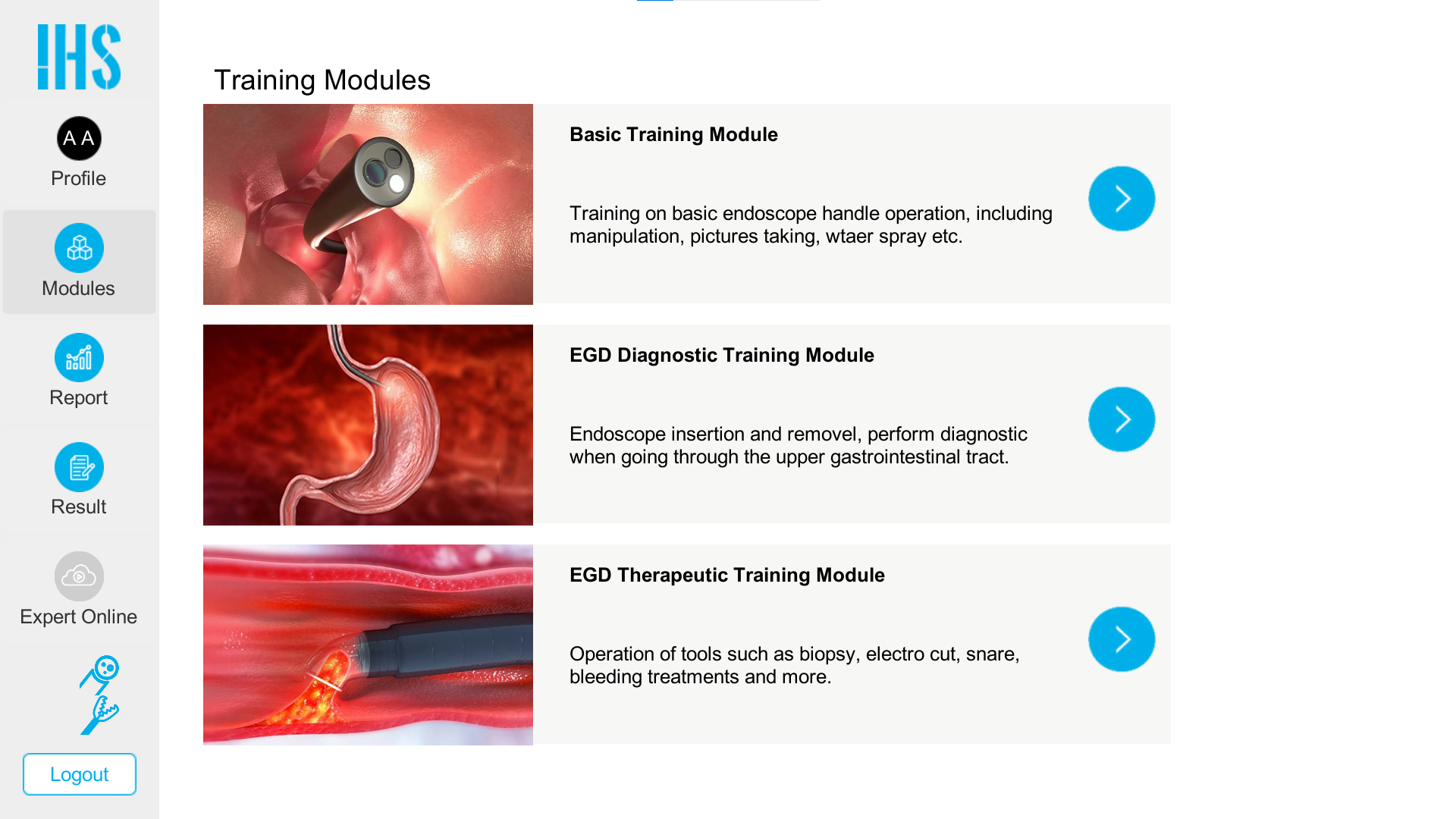 Basic Endoscopy Training Module – Intelligent Haptronic Solutions Inc.